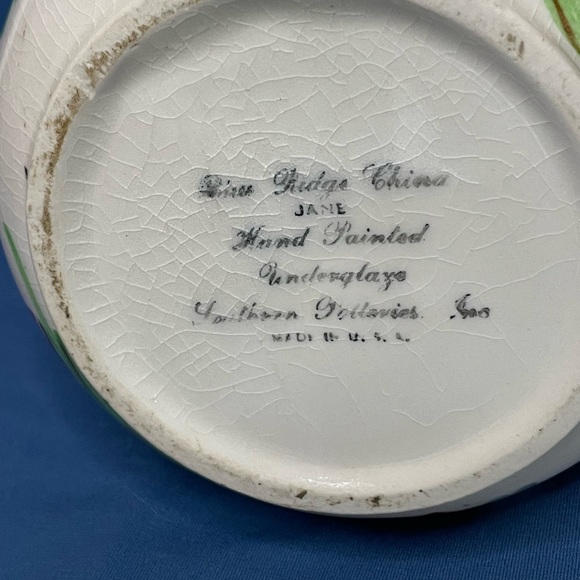 Blue Ridge China | Accents | Rare 95s Blue Ridge China Jane Hand ...